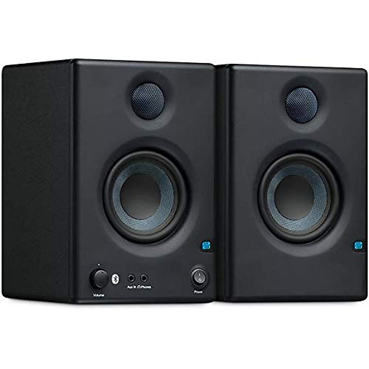 PreSonus Pair of Eris E3.5 BT 2-Way Studio Bluetooth Monitors with Studio One Prime DAW Studio Magic and Plug-in Suite Software Pack and LyxPro Condenser Recording Microphone Kit and Headphones