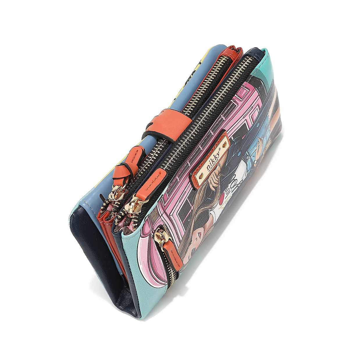 Nicole Lee LOVELY CLARA Bi-Fold Wallet-Faux Leather