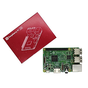 DIGISHUO Raspberry Pi 3 Model B Board 1G Ram 400MHz Wireless LAN and Bluetooth 3B+ Version (Raspberry Pi 3B Module)