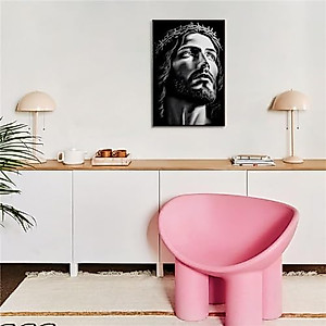 MOMEPE Religion Jesus 5D Diamond Painting Kits, Jesus Diamond Art for Adults, Diamond Dots Gem Art Room Decor Aesthetic 20x24 Inch