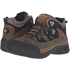 Dunham Mens Cloud Waterproof Boot Hiking-shoes, Green/Grey, 11.5 Wide US