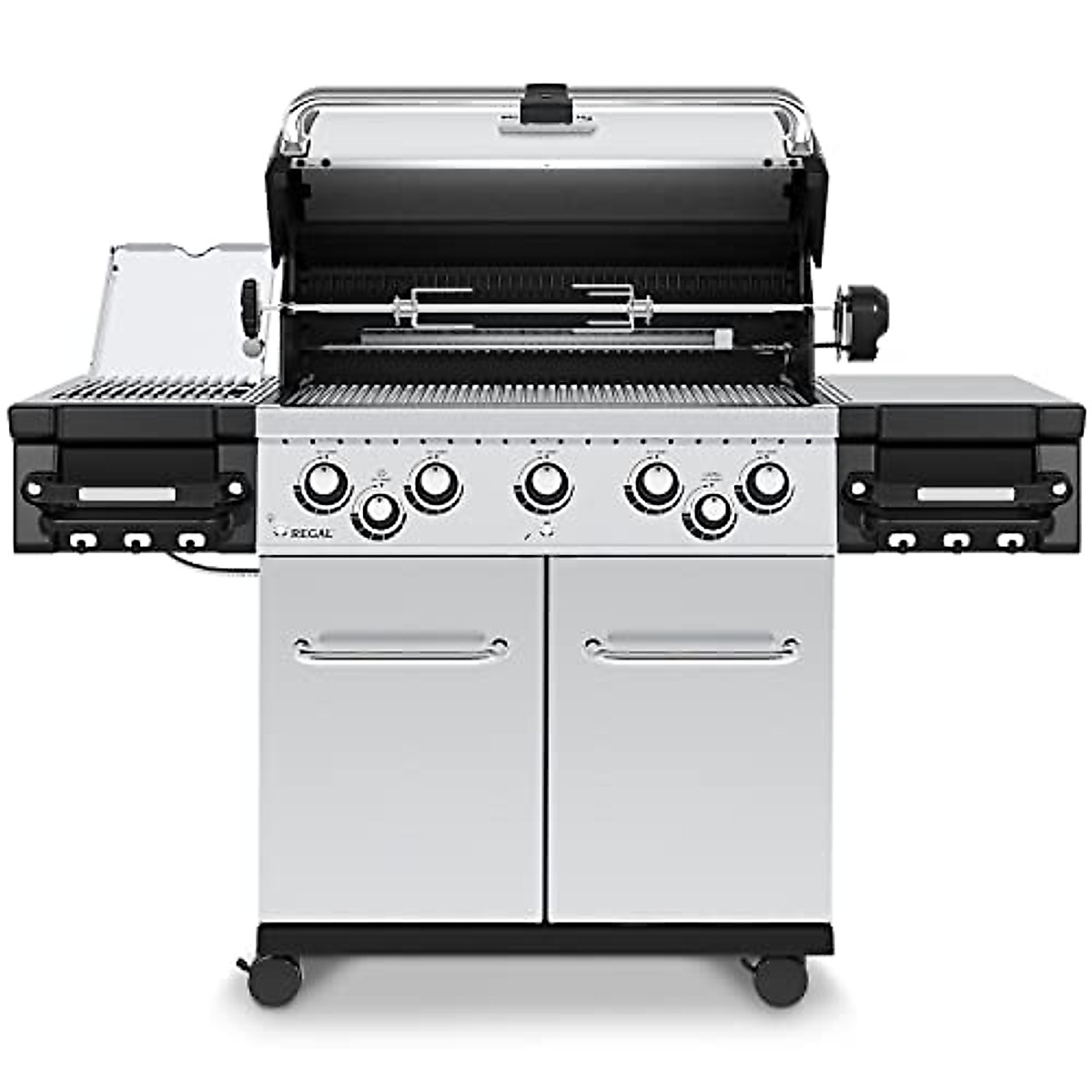Broil King 958944 Regal S 590 Pro IR Propane Gas Grill, 5-Burner, Stainless Steel
