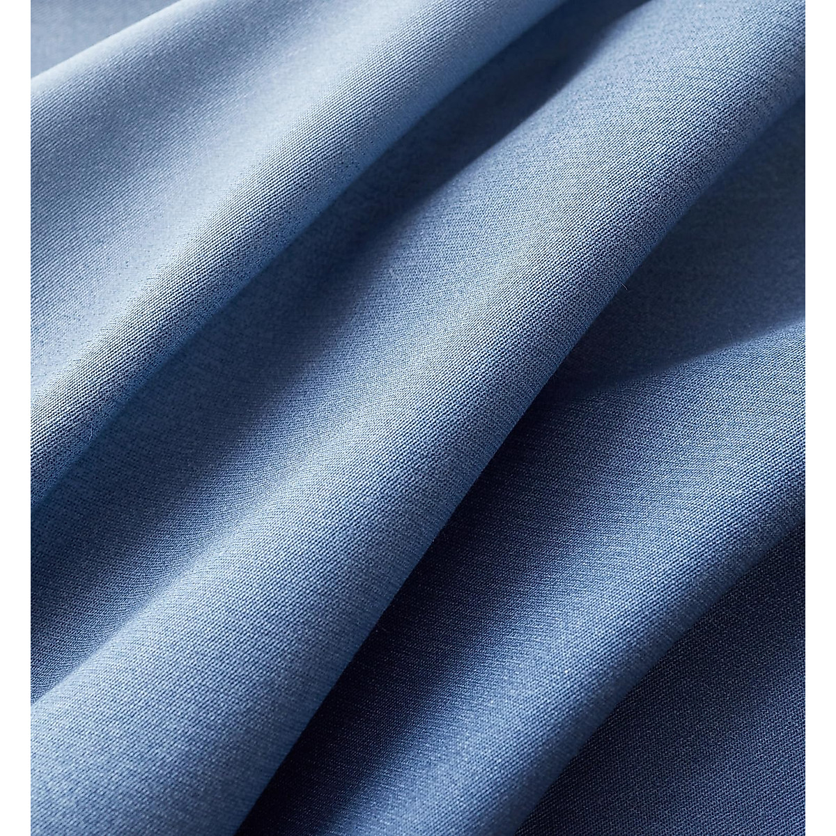 SUSYBAO Gradient Patterned Duvet Cover King 100% Cotton Sky Blue Duvet Cover 3 Pieces Set 1 Neutral Blue and White Duvet Cover with Zipper Ties 2 Pillowcases Luxury Navy Bedding Set Soft