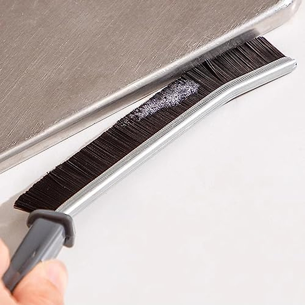 3PCS Gap Cleaning Brush, Bathroom Crevice Gaps Cleaning Brush, Multifunctional Window Slots, and Brushes,for Bathroom Kitchen Tiles Window Slots