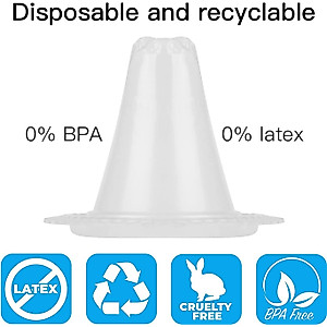 Brauness Direct 200 Counts Ear Thermometer Covers Lens Filters Refill Caps for All Braun Thermometer Models, Disposable Ear Thermometer Covers