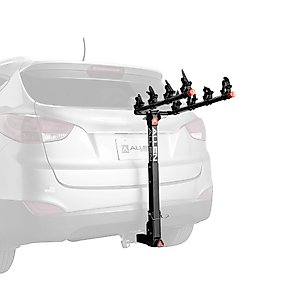 Allen Sports Deluxe Quick Install 4-Bike Hitch Rack, Model 1540RR , Black