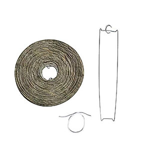 Outward Creations Wasp Nest Decoy - 3 Pack - Hanging Wasp Repellent and Deterrent- Safe Fake Trap