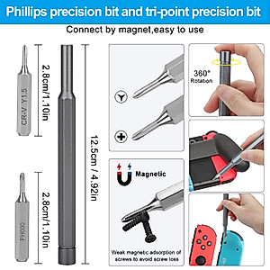 EEEKit Joystick Replacement for Joycon, 3D Analog Thumb Stick Repair Kit for Switch, Switch Lite, Switch OLED, 68PCS