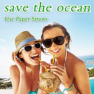 100 Pack Red Paper Straws,Biodegradable Red Straws,Disposable Paper Drinking Straws,Cake Pop Sticks,Foil Paper Straws for Birthday Bridal/Baby Shower Wedding Party Supplies Decorations