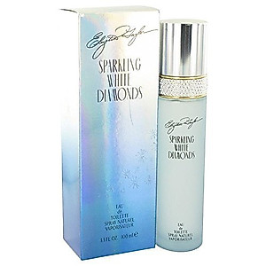 Sparkling White Diamonds by Elizabeth Taylor Eau De Toilette Spray 3.3 oz for Women - 100% Authentic by Elizabeth Taylor