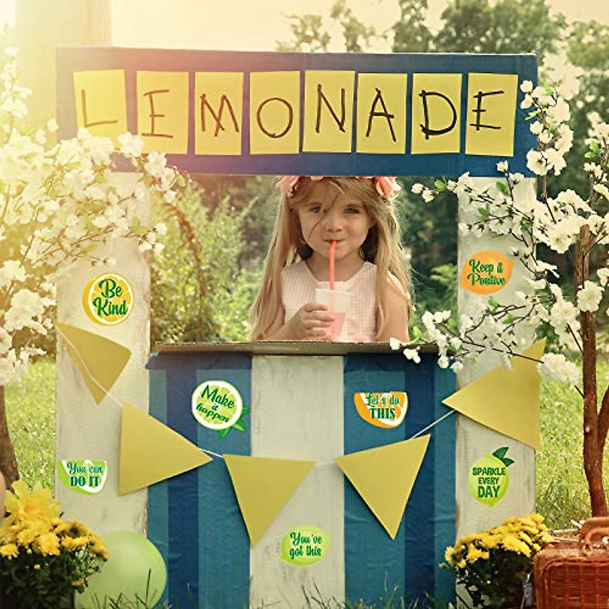 64 Pieces Lemon Cutouts School Bulletin Board Lemon Motivational ...