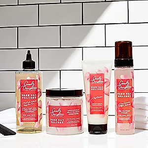 Carol's Daughter Wash Day Delight Cream Serum Moisturizer for Curly Hair, Anti-Frizz, Made with Rose Water and Glycerin, 6.8 Fl Oz