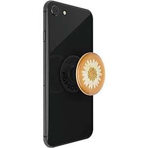 PopSockets Phone Grip with Expanding Kickstand, for Phone - White Daisy
