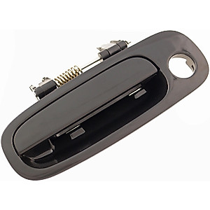 Dorman 91274 Front Driver Side Exterior Door Handle Compatible with Select Toyota Models, Smooth Black