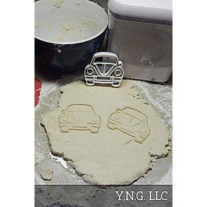 BEETLE BUG CAR FRONT VIEW HIPPIES LOVEBUG VEHICLE LOVE TRAVEL COOKIE CUTTER MADE IN USA PR2160