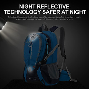 INOXTO Small Hiking Backpack with 2L Water Bladder and Waterproof Rain Cover, 25L Hydration Backpack Hiking Daypack Camping Backpack for Travel Cycling Hiking Camping Outdoor for Men and Women