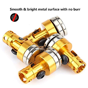 Body Shell Mount Column, Magnetic Post Mount, Body RC Car Magnetic Shell Post 4Pcs Model Car Body Post Mount for SCX10 4WD 1:10(Yellow)