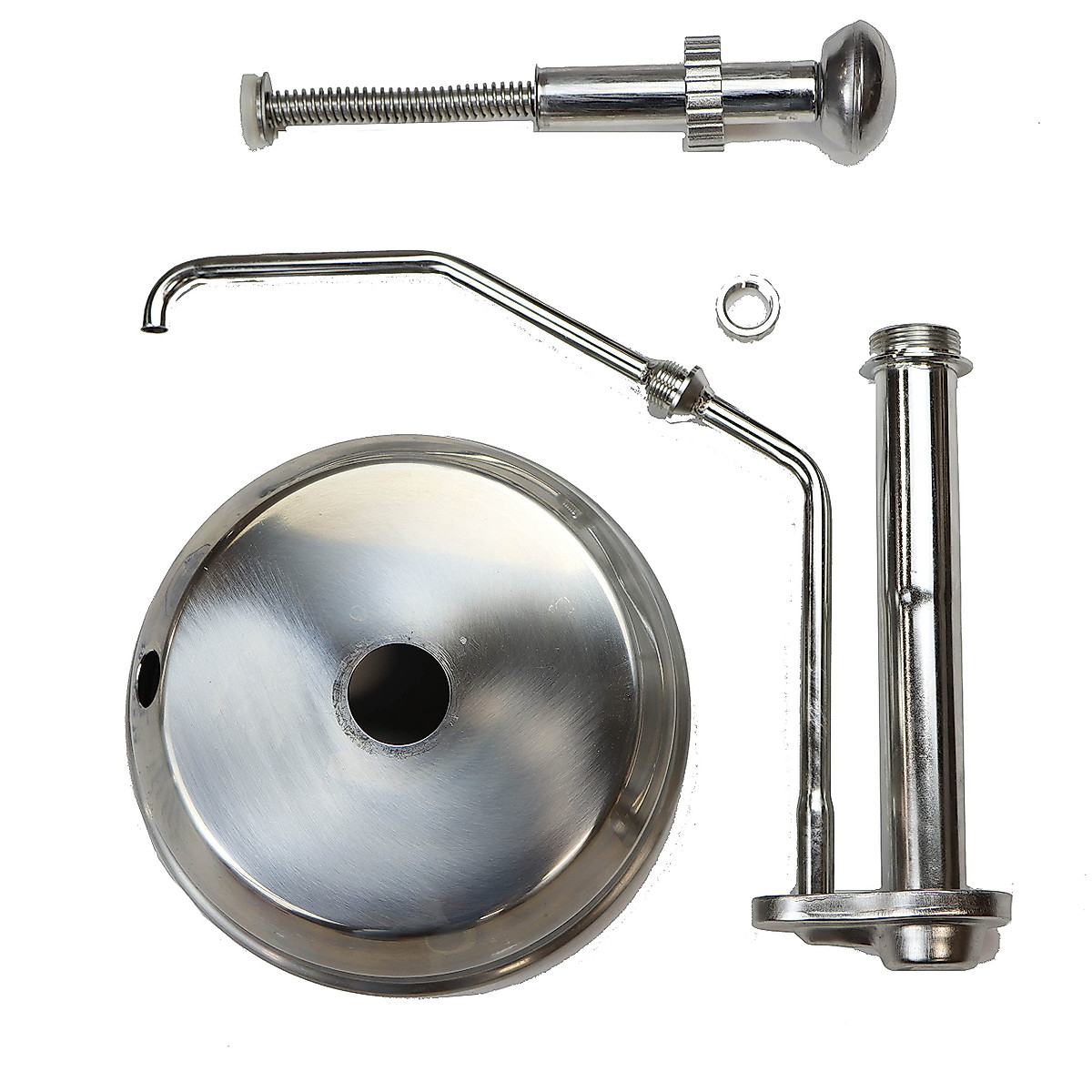 Paragon Pro Deluxe 2028C Heated Pump for Professional Concessionaires Requiring Commercial Quality & Construction 500W Accommodates #10 Can, Silver