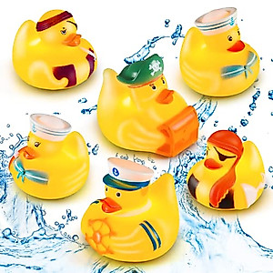 Bath Toys for Toddlers 1-3,Light Up Bath Toys Rubber Ducks,Toddler Bath Toys for 1 2 3 4 Year Old Boy Girl,Idea Birthday Gifts for Boys Girls Age 1-4,Fun Water Bath Toys Pool Toys Autism Sensory Toys