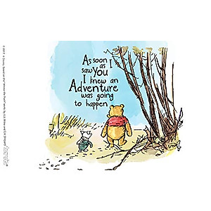 Tervis Made in USA Double Walled Disney - Winnie the Pooh Adventure Insulated Tumbler Cup Keeps Drinks Cold & Hot, 16oz, Lidded