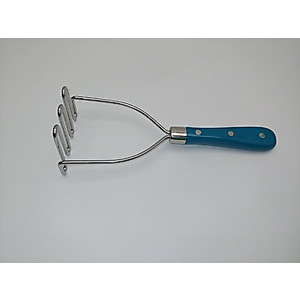 The Pioneer Woman Masher Potato Smasher Stainless Steel Teal Dishwasher Safe
