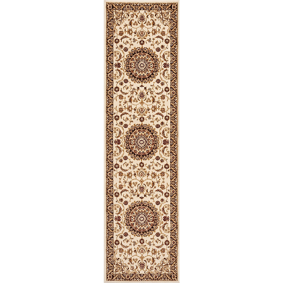 Well Woven Delos Red Traditional Oriental Medallion Floral Area Rug 8x10 (7'10" x 9'10")