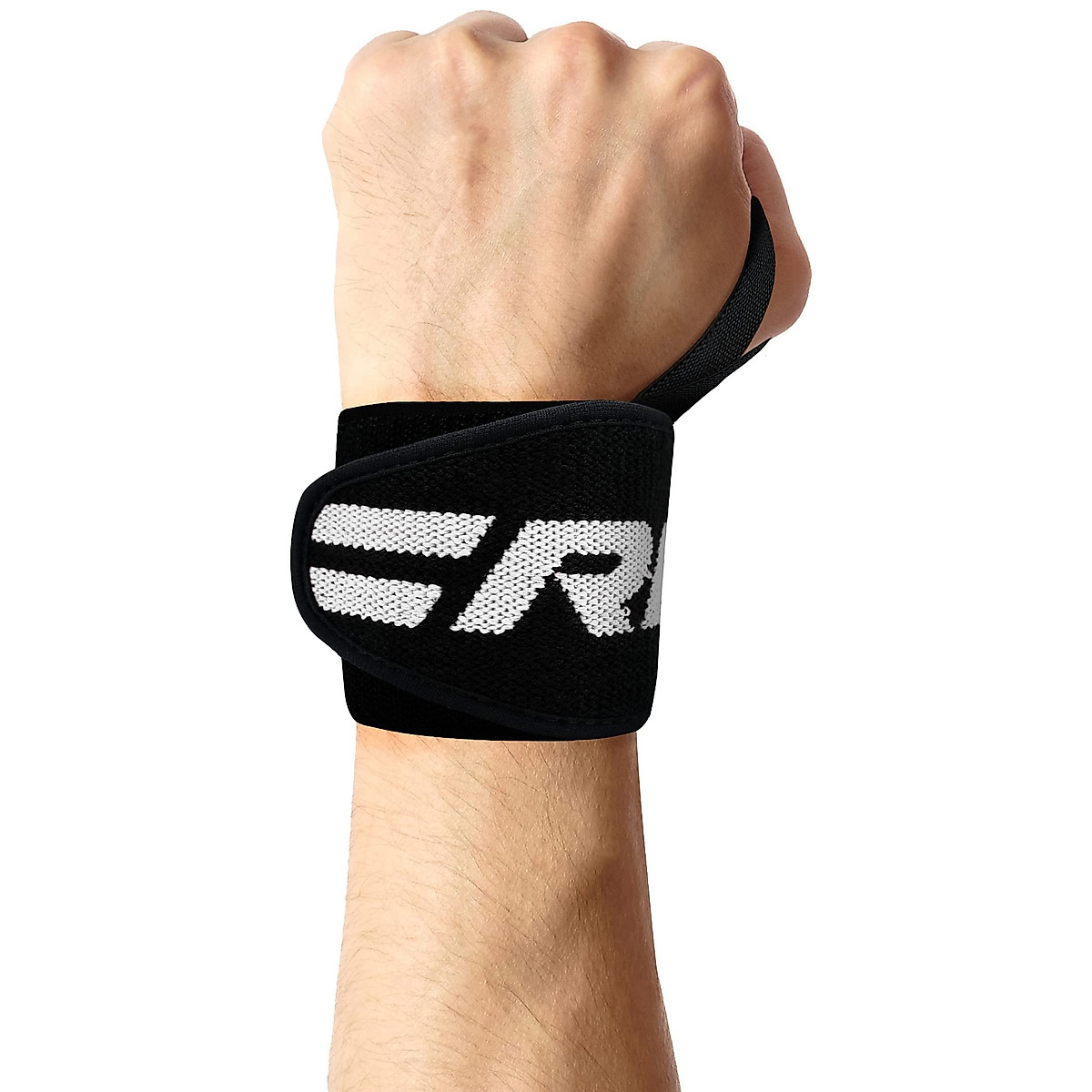 RDX Wrist Wraps for Weightlifting (Pair), IPL USPA Approved, Elasticated 18” Cotton Straps Support with Thumb Loop, Gym Wrap for Weight Lifting Powerlifting Competition Strength Training Bodybuilding