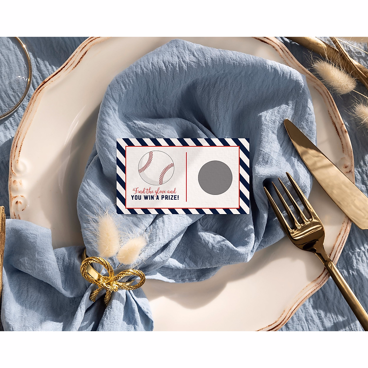 Baseball Scratch Off Game Cards (28 Pack) - Fun Party Games, Interactive Lottery Tickets, Bridal Door Prizes, Raffle Drawings, Instant Win Scratcher Wedding Favors, Baby Shower Activities for Adults