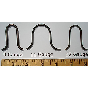 Zig Zag Furniture and Auto Upholstery oil-tempered Springs – 12 gauge 10’ length roll - made in the USA