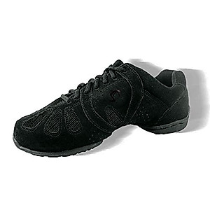 Sansha Dynamo Dance Sneaker,Black/Black,5 (4 M US Women's)