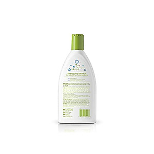 Babyganics Bubble Bath, Non-Allergenic, Gently Cleanses, Fragrance Free, 20 Fl Oz (Pack of 2), Packaging May Vary