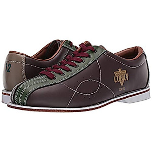 Cobra Bowling Products Mens TCR3L Cobra Rental Bowling Shoes LacesBrown/Green 5