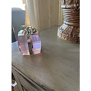 pink box paper weight