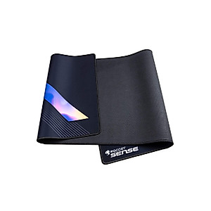 ROCCAT Sense Vital Force XXL PC Gaming Mousepad High Precision, Non Slip Back, Extended Keyboard Desktop Mouse Pad with Stitched Edges, Smooth, 2mm Thickness, Black