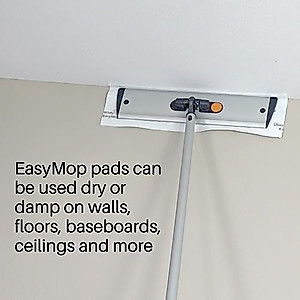 TASKI D1232213 EasyMop Single Use Microfiber Mop Pads, Disposable Cloth Pads, 16-inches (40cm) x 5-inches Wide (12.5cm), 500-Pack