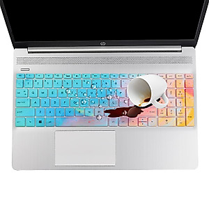 Keyboard Cover for 15.6 17.3 HP Laptop 15-dy 15-dw/da/db/ef 17-by/ca 15-dy5033dx 15-dy5073dx 15-dy2073dx 15-dy2703dx 15-dy2702dx 15-dy5131wm 15-dy2005tg 15-dy2193dx 17-by4013dx 17-by4633dx 17-by4061nr