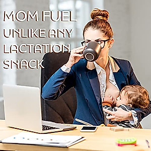 Lacsnac Colombian Blend Lactation Coffee Sachets (5 Single Serve Steeped Coffee Bags) for Nursing Moms - Made With Fenugreek and Blessed Thistle