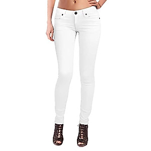 Hybrid & Company Womens Super Stretch Jeans P26136SKX White 20