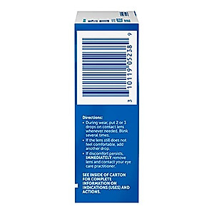 Bausch + Lomb ReNu MultiPlus Lubricating & Rewetting Drops, 0.27 Ounce Bottle Twinpack (Packaging May Vary)