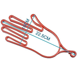 1PC Golf Gloves Stretcher, Golf Accessories Keeper Holder Plastic Glove Stand Gloves Support Frame Golf Gloves Stretcher Hanger,White