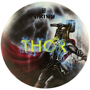 Viking Discs | Thor | Advanced Disc Golf Driver | Warpaint Plastic (170-172 Grams)