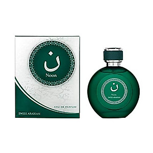 Swiss Arabian Noon - Luxury Products From Dubai - Long Lasting And Addictive Personal EDP Spray Fragrance - A Seductive, Signature Aroma - The Luxurious Scent Of Arabia - 3.4 Oz