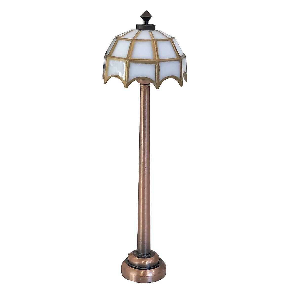 Mini Dollhouse Floor lamp, LED Miniature Lighting for Dolls House Decor, Battery Operated Functional Light Accessories