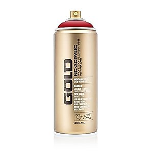 Montana Cans GOLD Spray Paint, 400ml, Shock Kent Blood Red, MXG-S3020