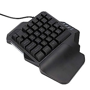 Pomya Backlit Mechanical Keyboard - One-Handed Mechanical Gaming Keyboard for Win2000 / Win XP/Win ME/Vista / Win7 / Win8