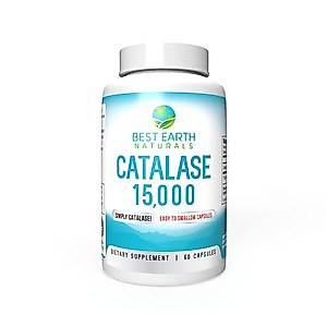 Catalase 15,000-60 Day Supply - Pure Catalase Antioxidant Enzyme