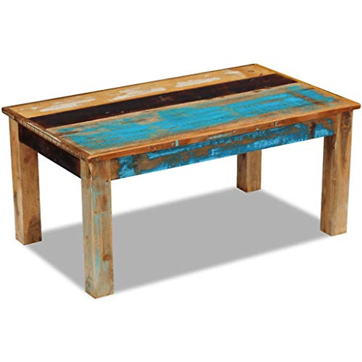 vidaXL Coffee Table Solid Reclaimed Wood 39.4"x23.6"x17.7"