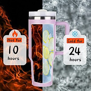 CHONG SHENG Best Mom Ever 40OZ Coffee Tumbler - Gifts for Mom from Daughter for Mother's Day, Christmas, Birthday gIfts Idea for Mama