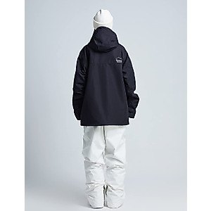 Womens Ski Jacket Waterproof Snow Jackets Winter Windproof Snowboard Jacket Coats with Hood