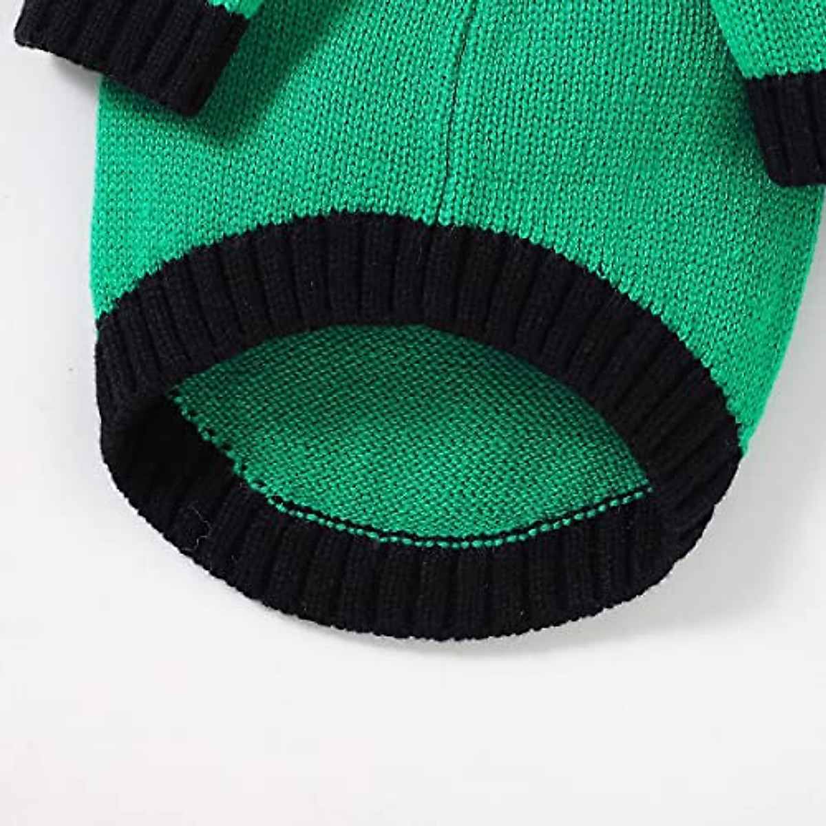 Sweaters Dog Winter Warm Clothes - Hoodies Jackets Sherpa Dog Apparel & Accessories Puppy Small Medium Large pet Clothes Holiday Party cat Dog St. Patrick's Day Black Green 12LBS